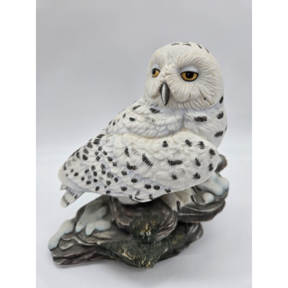 Art | Vintage Maruri Snowy Owl Figure Porcelain Majestic Owls Of The ...